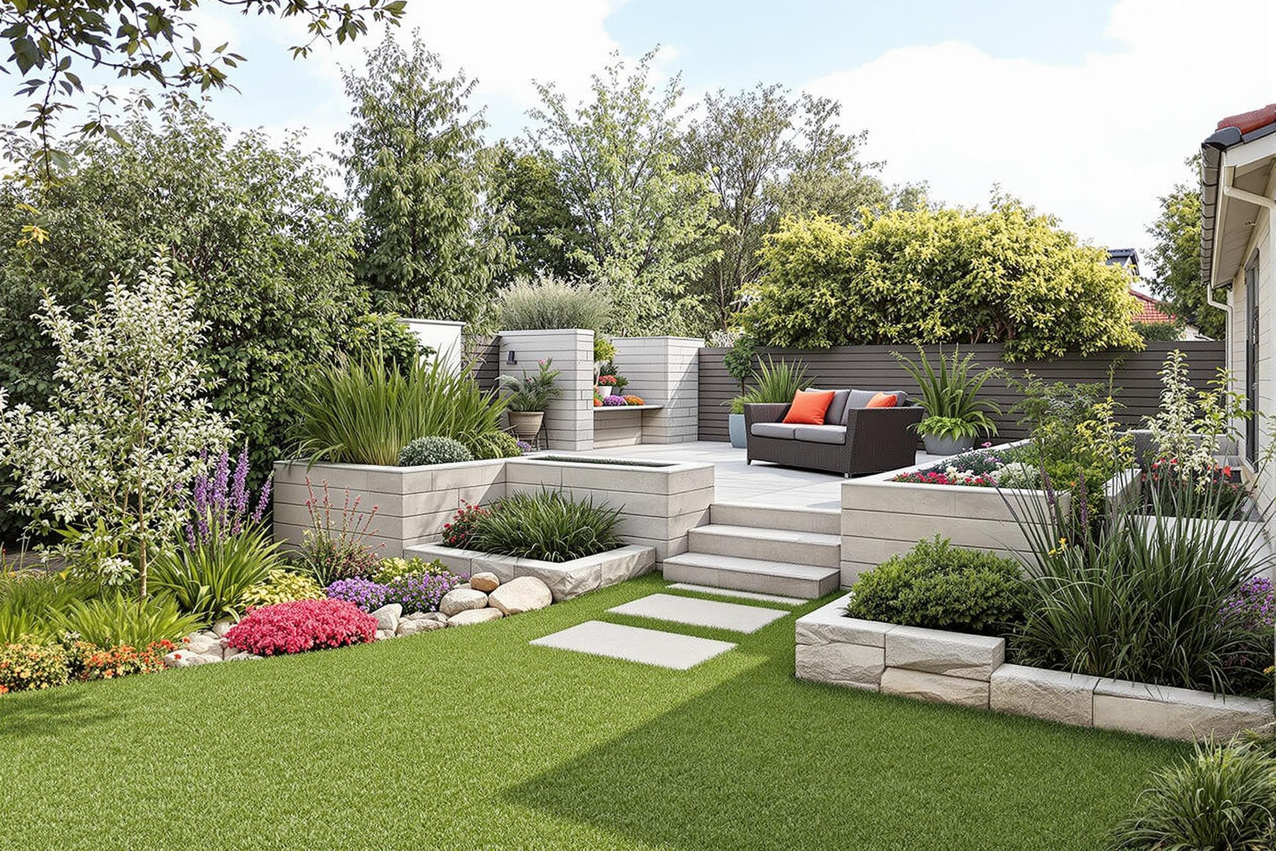Talus aménagé : Transformez votre espace extérieur en un jardin ...